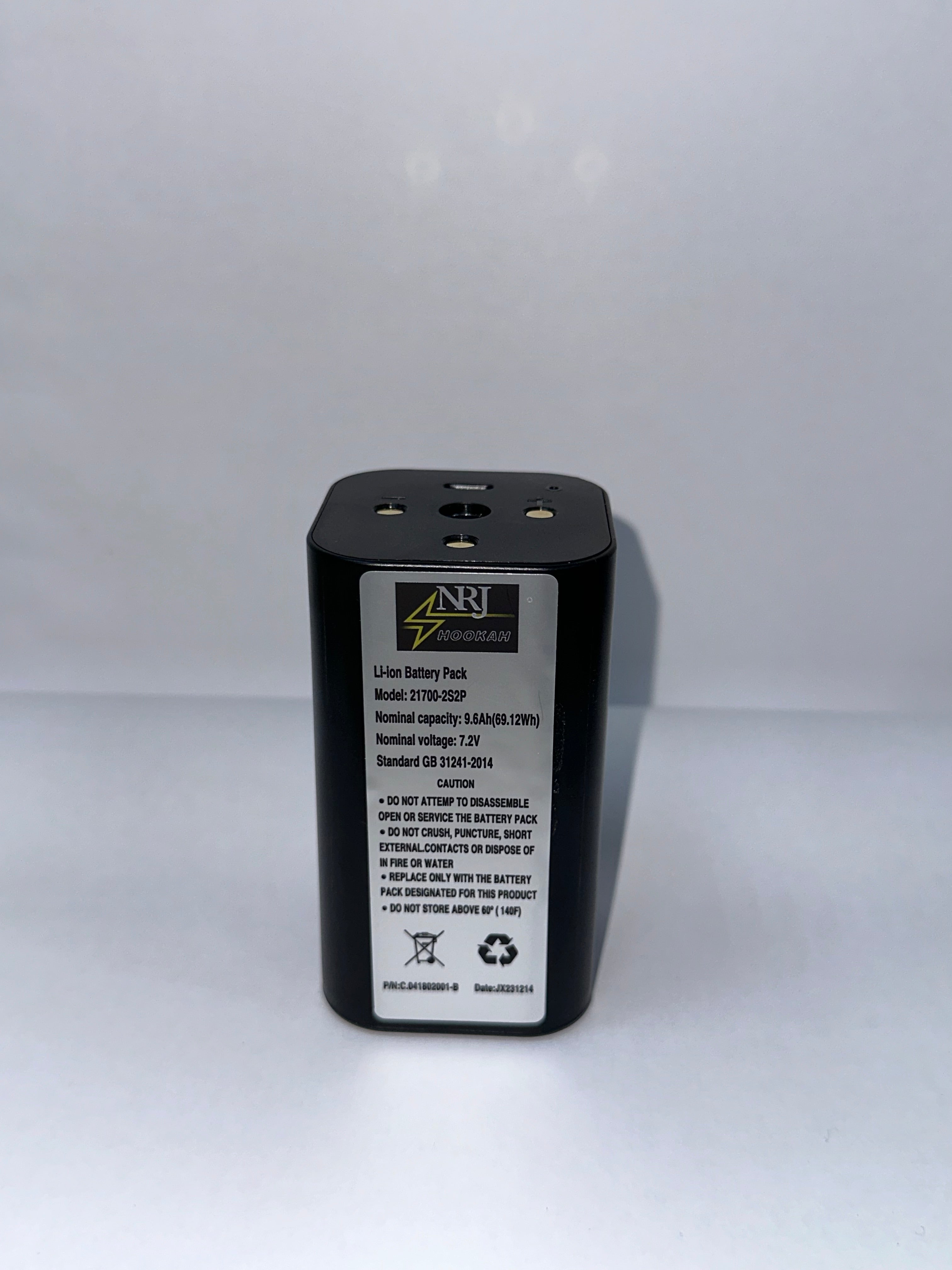 Supplementary Rechargeable Battery For NRJ E-Hookah